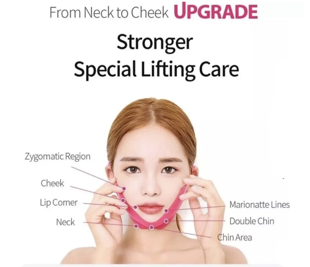 Mentonera de Colágeno y Ácido Hialurónico – The Face Method